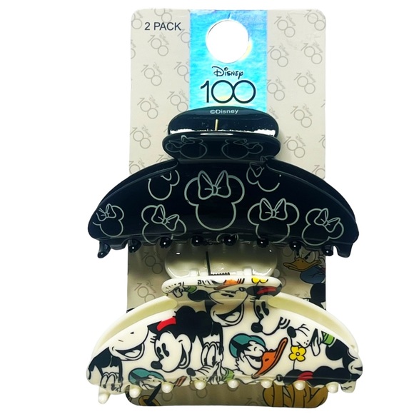 Disney | Accessories | Disney 0 Minnie Mickey Mouse Friends Hair Claw ...